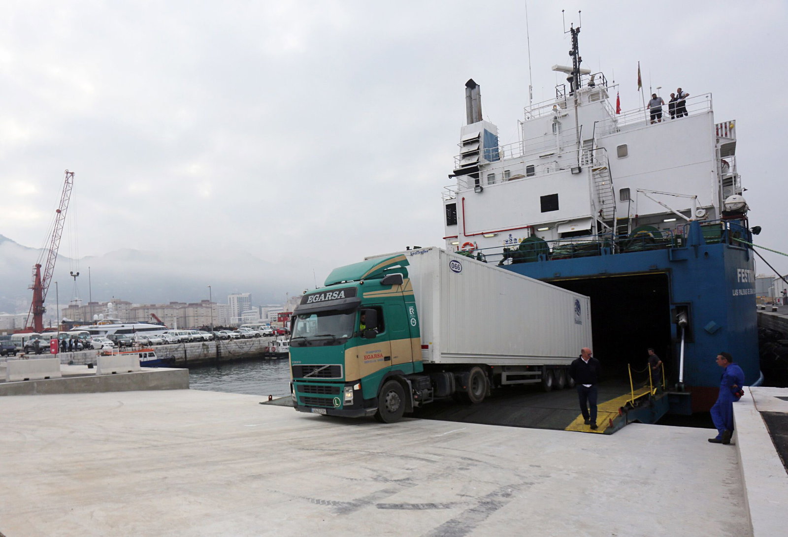 New ramp at Gibraltar dock « Euro Weekly News