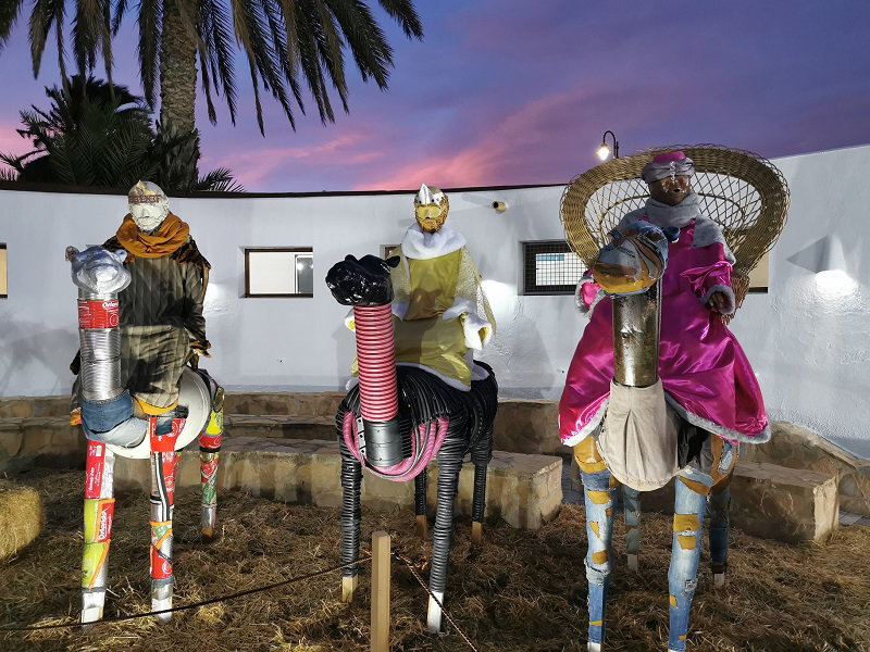 COSTA ALMERIA NEWS: Vera environmentally friendly nativity scene made ...