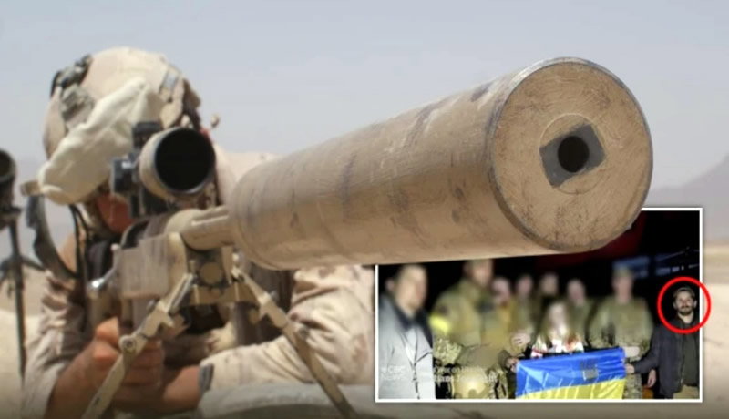 One of the deadliest snipers in the world arrives in Ukraine