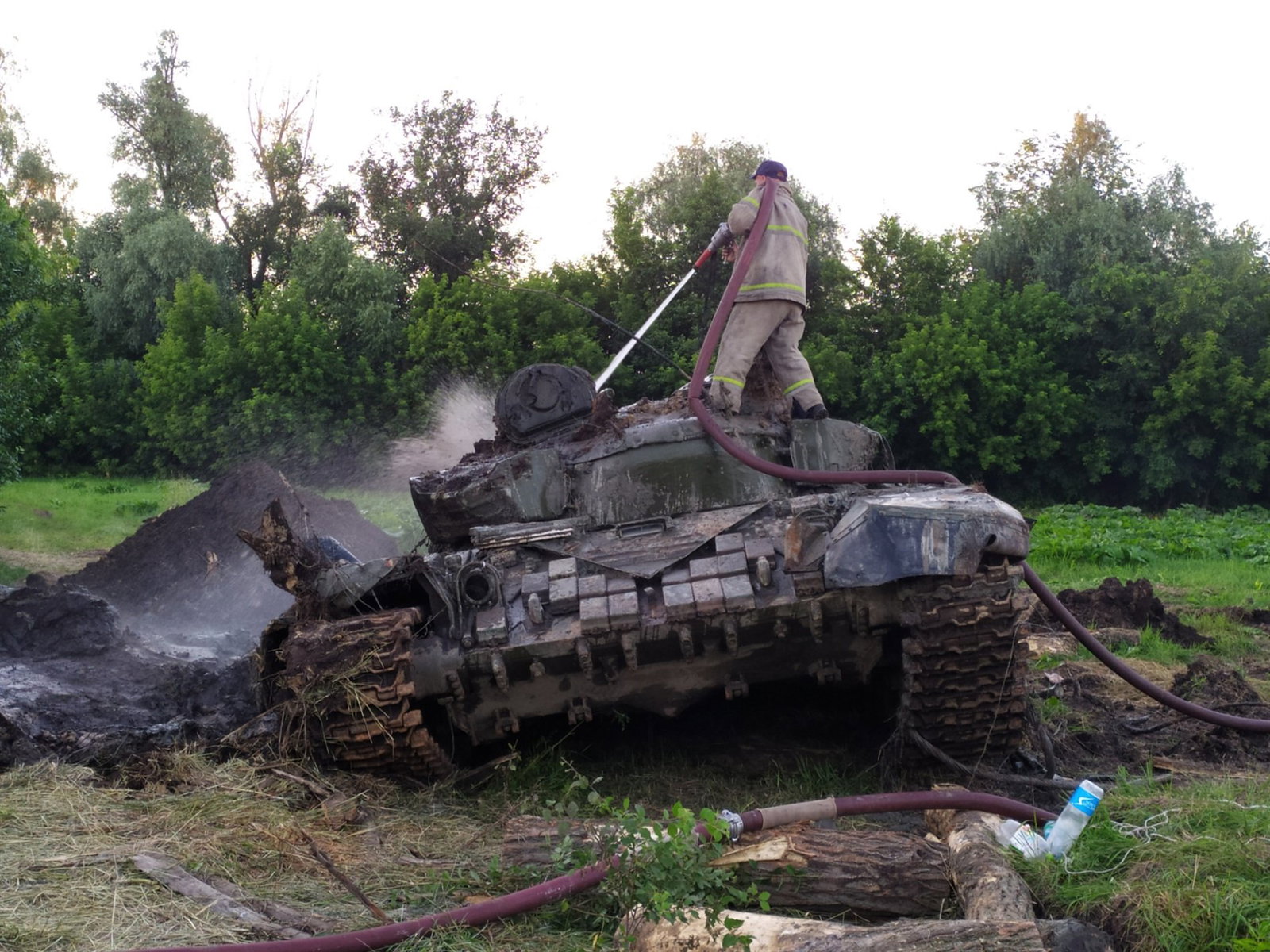 Huge day for Ukraine as 35 Russian tanks were destroyed latest combat ...