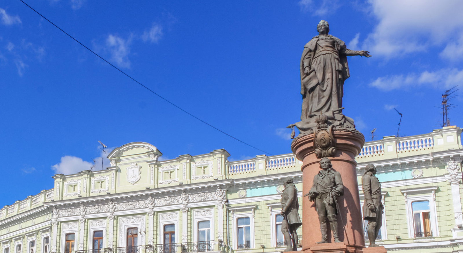 Demolition of Russian Catherine II monument supported by Ukraine’s ...