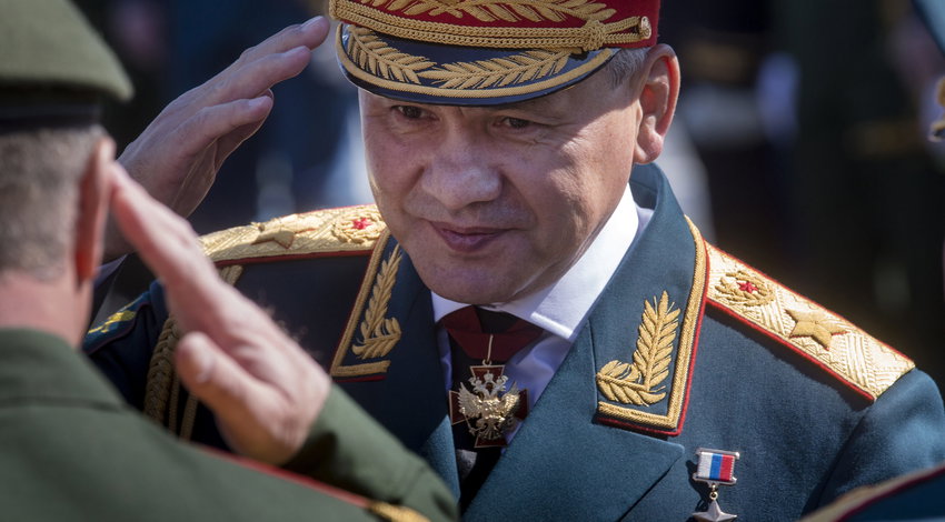 Russian Defence Minister Sergei Shoigu