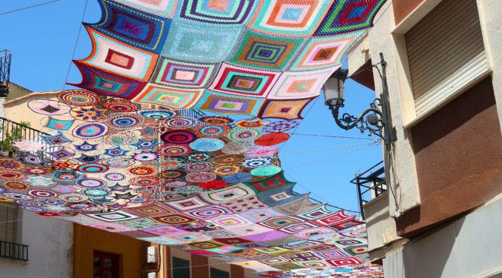 Crocheted Canopies in Coín « Euro Weekly News
