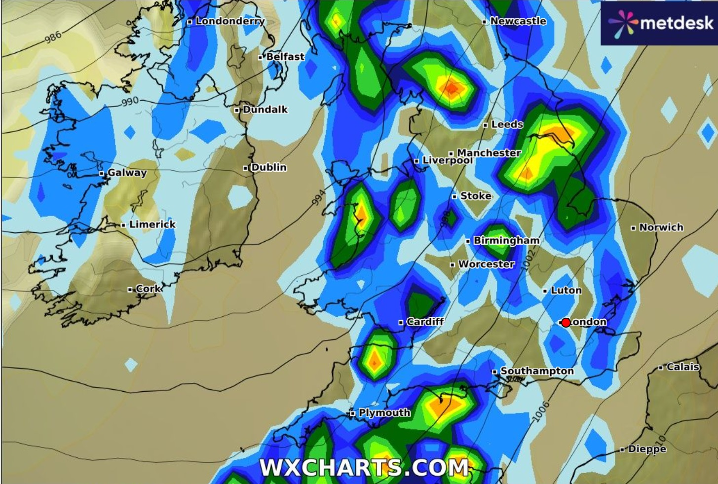 800-mile Monster Storm Boris set to hit UK « Euro Weekly News