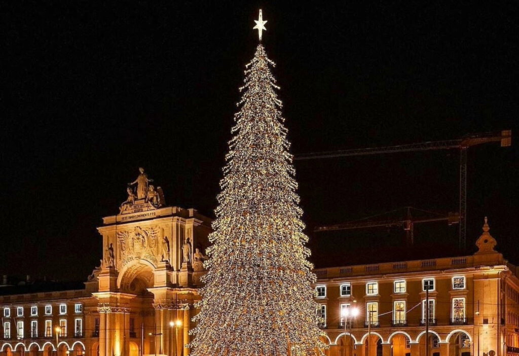 Christmas lights switch on in Lisbon, Portugal « Euro Weekly News