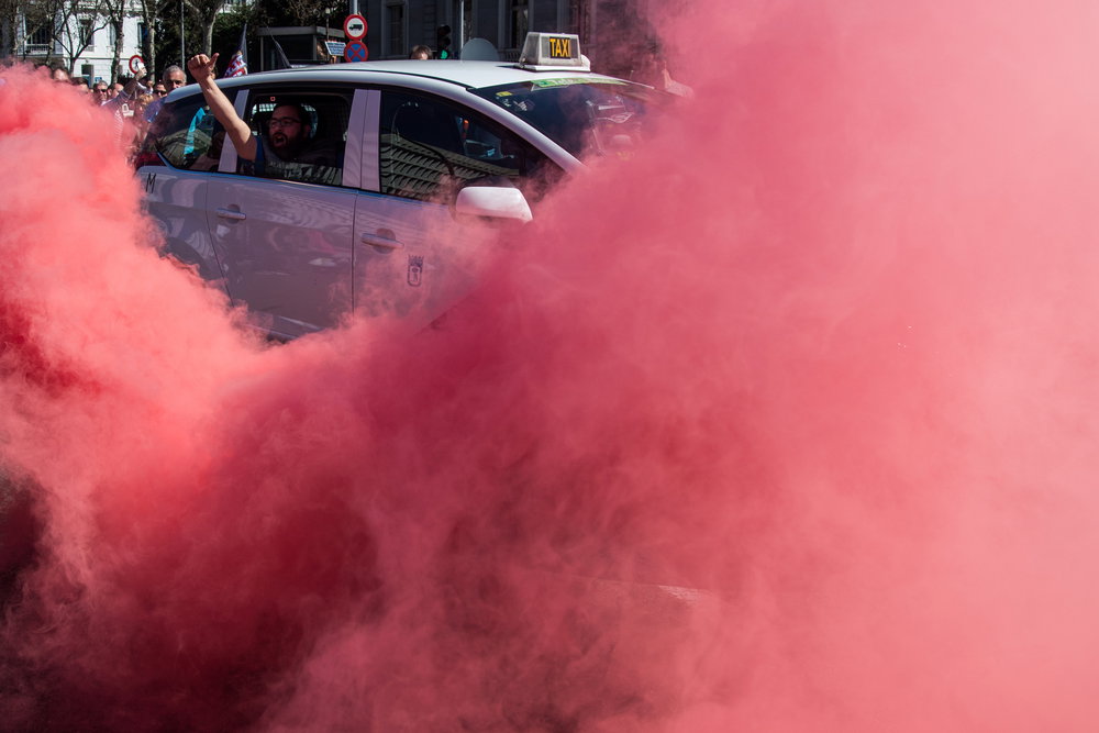 Malaga taxi mayhem: Outraged drivers strike « Euro Weekly News