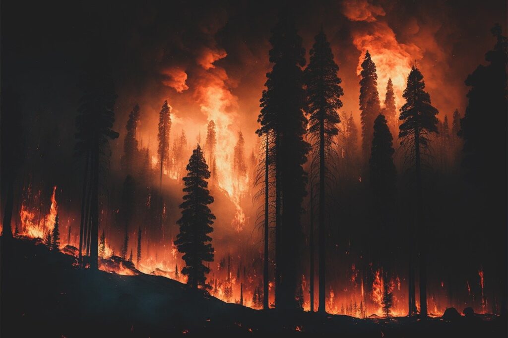 Iconic Hollywood Landmarks in Fire « Euro Weekly News