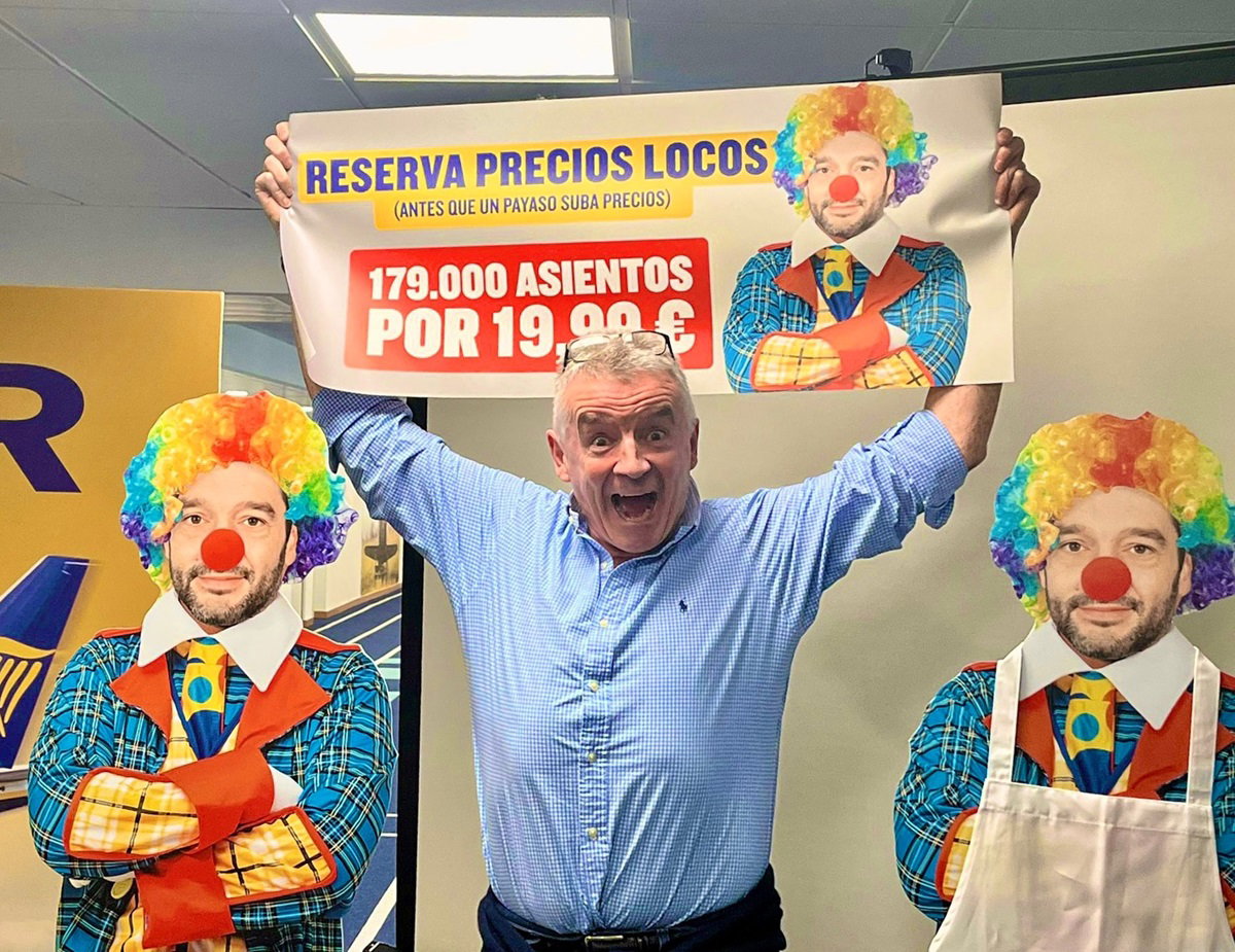 Ryanair strikes back:€19.99 flights in protest « Euro Weekly News