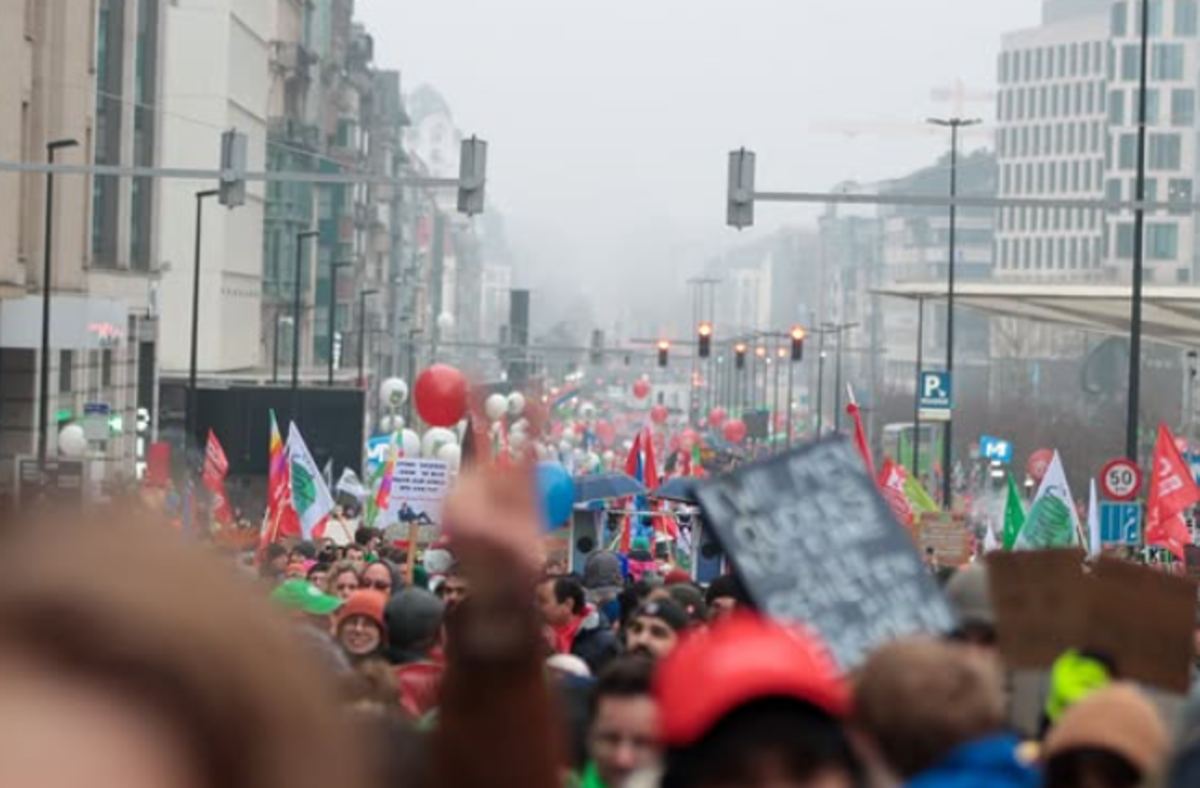 Protests erupt in Belgium « Euro Weekly News