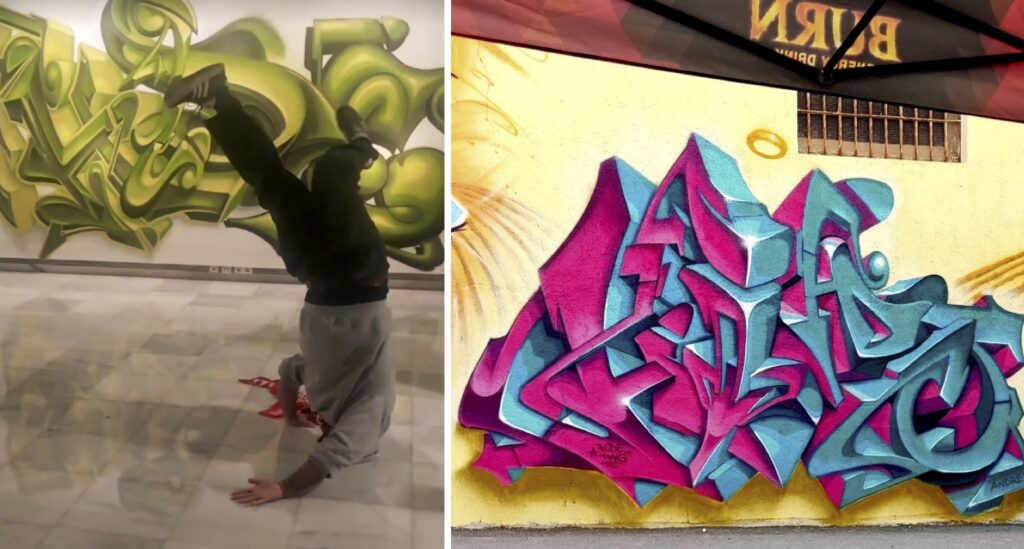 Hide-Two graffiti artist comes in from the street « Euro Weekly News