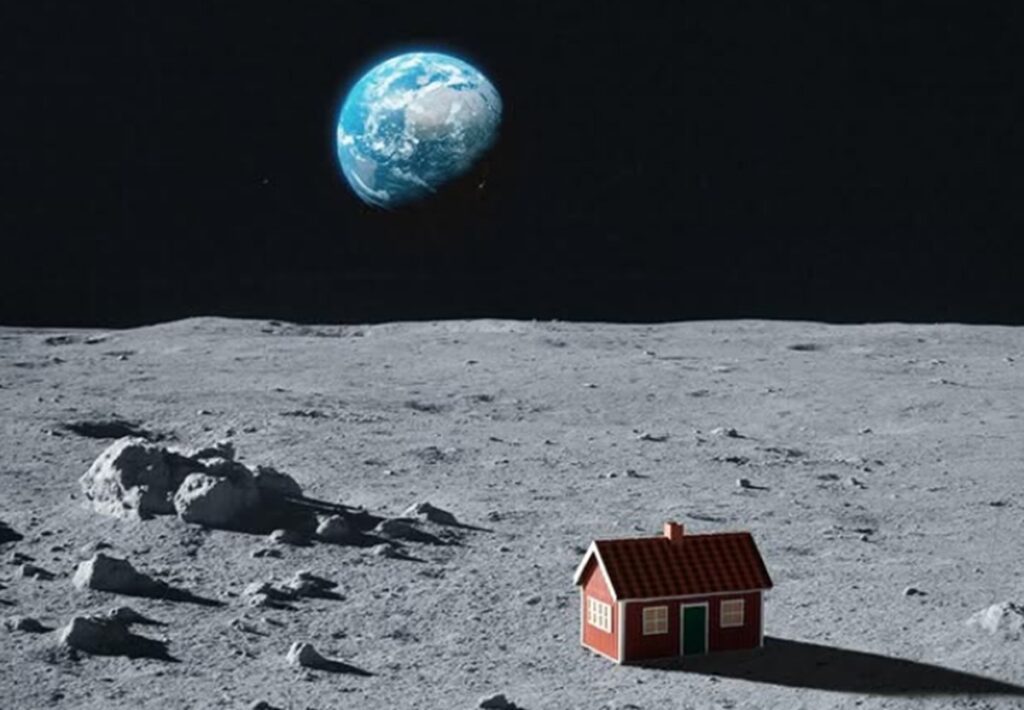 A cosy little house heads to the Moon « Euro Weekly News