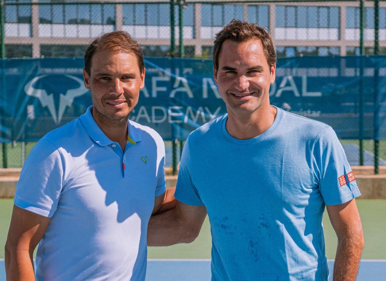 Rafael Nadal and Roger Federer meet for golf in Mallorca « Euro Weekly News