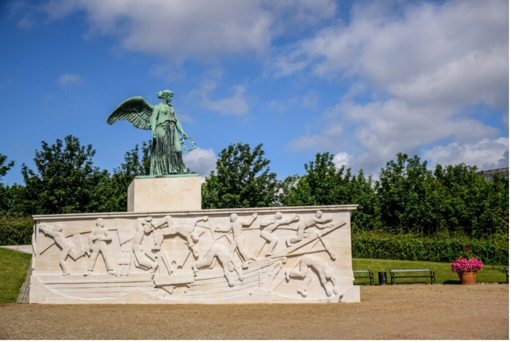 Statue of Peace Angel: A Danish Monument with Italian Roots