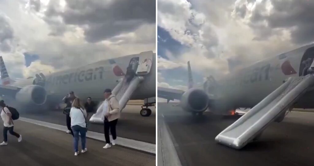 Boeing 737 fire causes emergency evacuation « Euro Weekly News