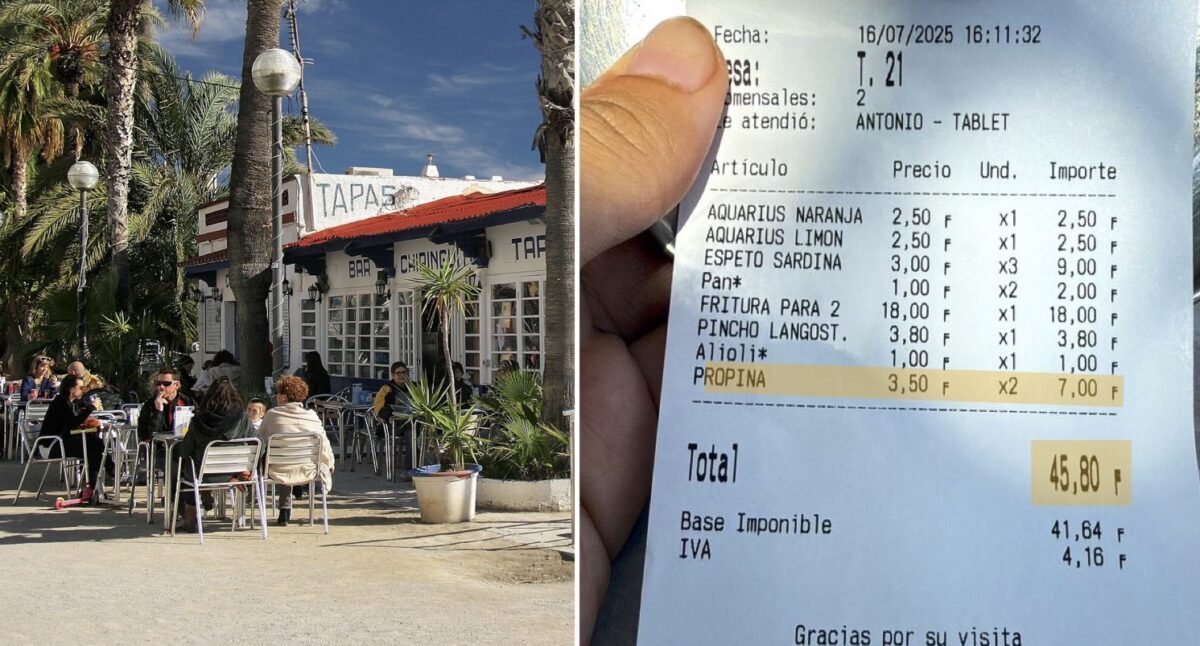 Check your restaurant bill for shock extras « Euro Weekly News