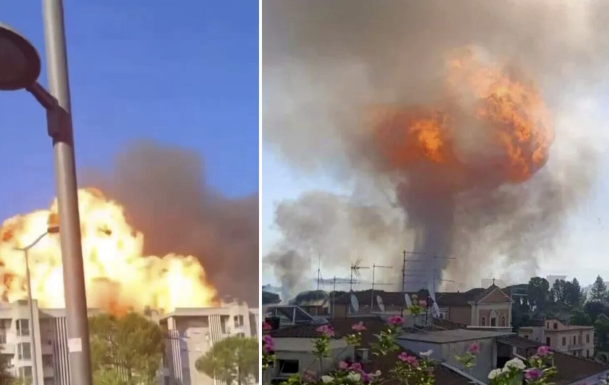 Massive explosion rocks Rome « Euro Weekly News