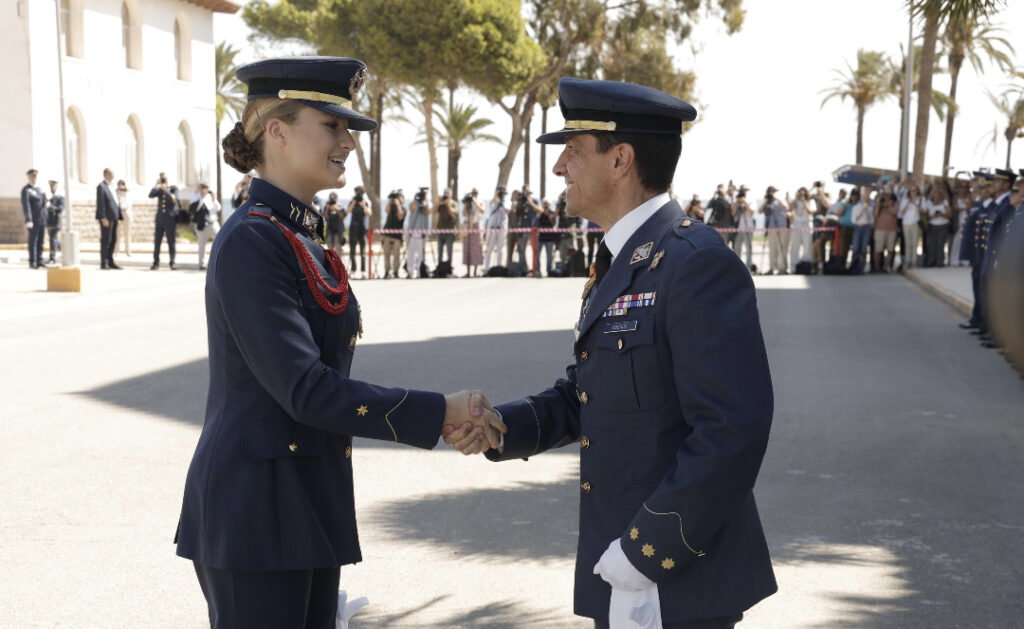 Princess Leonor has arrived at San Javier Air Academy « Euro Weekly News