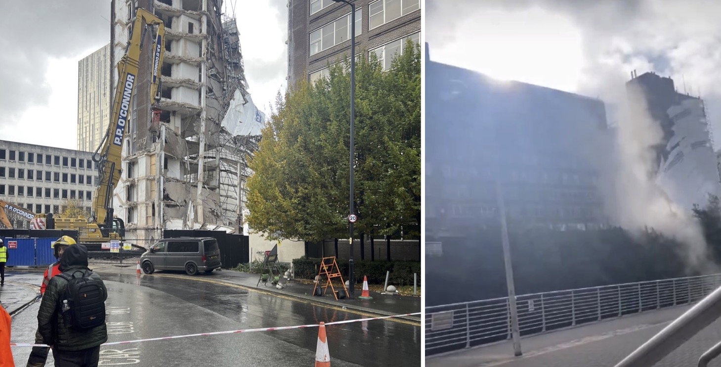 Manchester building collapse « Euro Weekly News