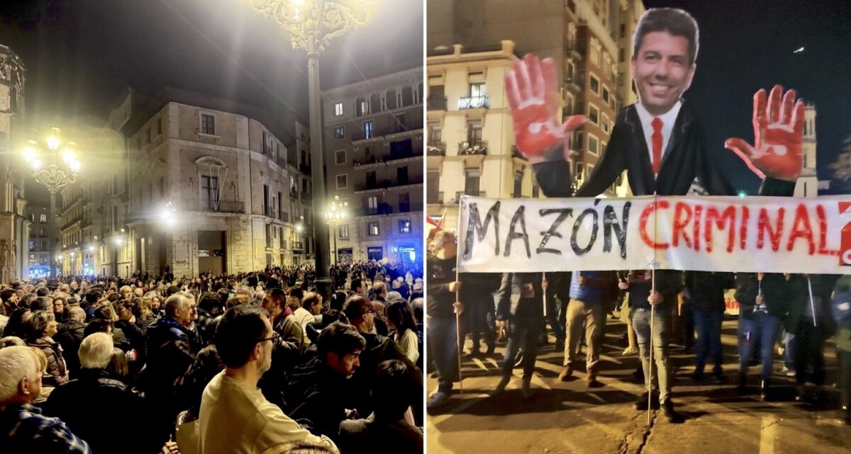 Valencia DANA flooding - Calls for Mazon’s resignation continue as ...