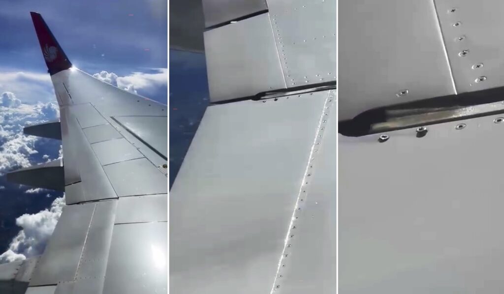 Shocking video of loose bolts on Plane’s wing « Euro Weekly News