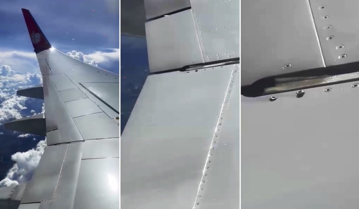 Shocking video of loose bolts on Plane’s wing « Euro Weekly News