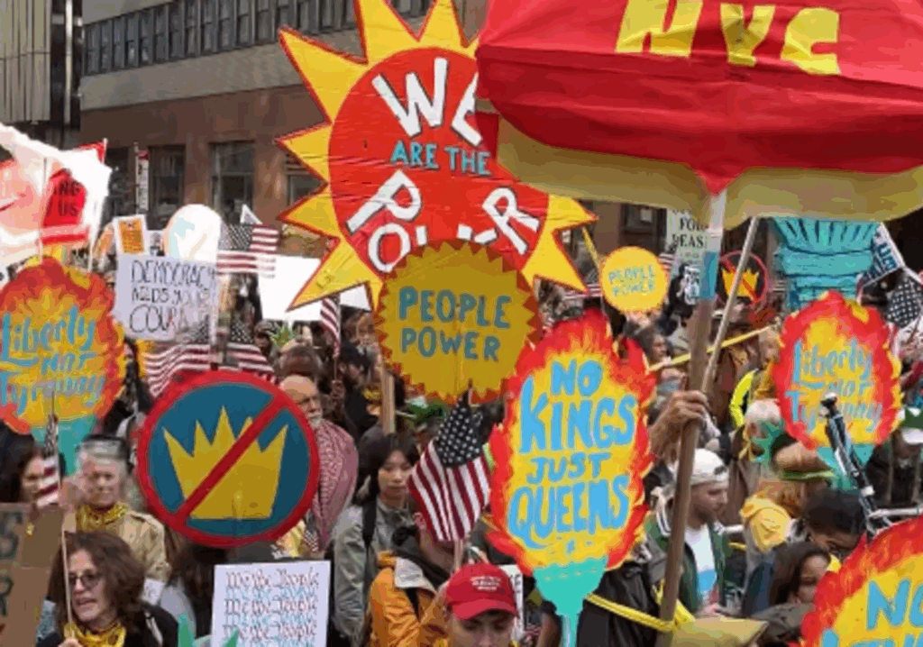 Millions march in “No Kings” Trump protests « Euro Weekly News