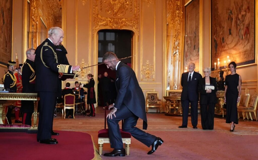 “Sir” Beckham knighted at Windsor Castle « Euro Weekly News