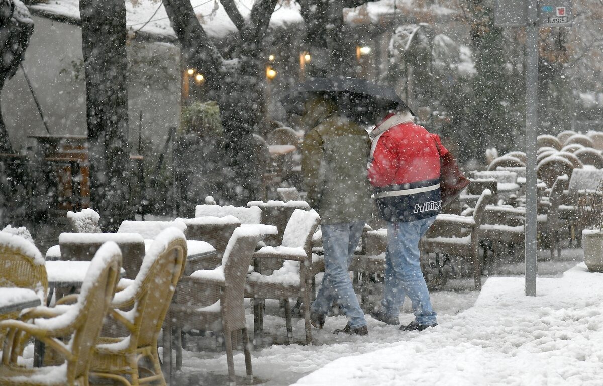 Mediterranean extreme cold & snow in icy winds « Euro Weekly News