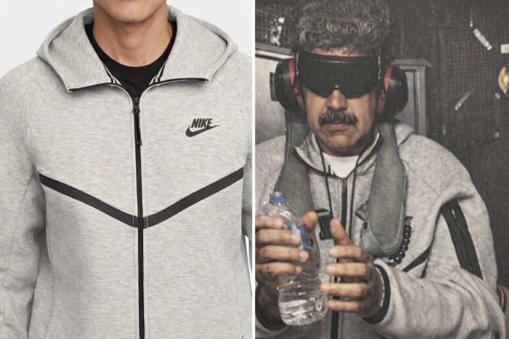 Nike Tech goes viral after Maduro’s arrest « Euro Weekly News