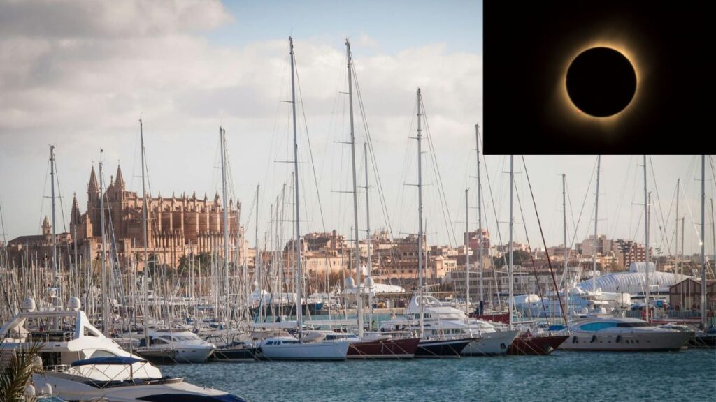 Total solar eclipse 2026: Mallorca warns over high-priced boat trips ...