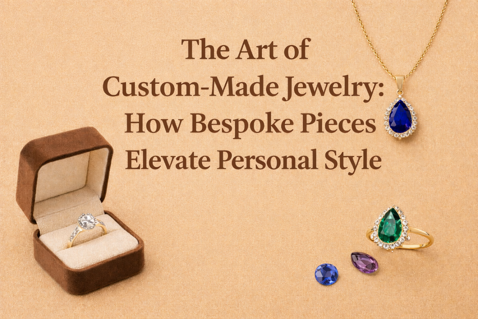 The art of custom-made jewelry: How bespoke pieces elevate personal style