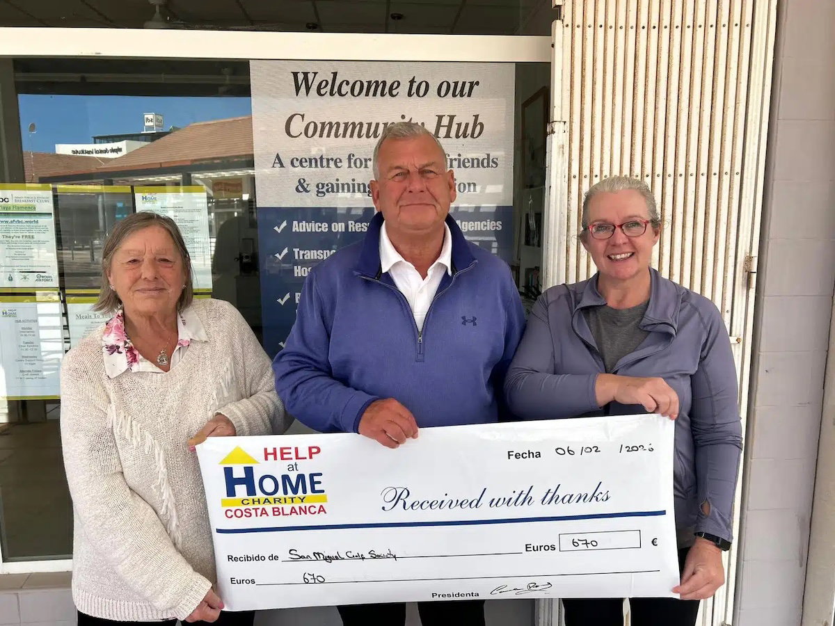 San Miguel Golf Society raises €670 for Help at Home Costa Blanca ...