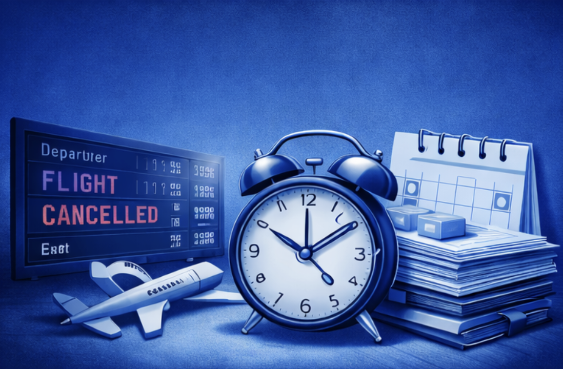 How small claims work for missed flights and cancelled services
