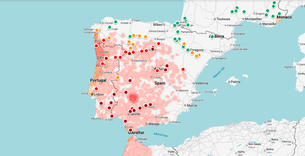 Spain braces for floods as Google launches real-time risk map « Euro ...