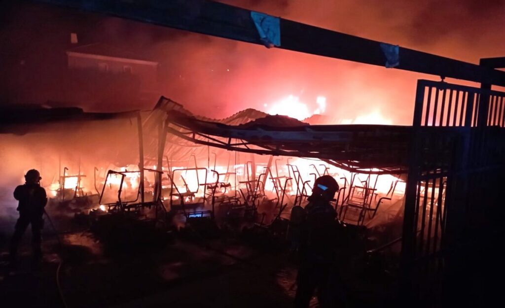 100 electric golf buggies up in flames at Guadalmina « Euro Weekly News