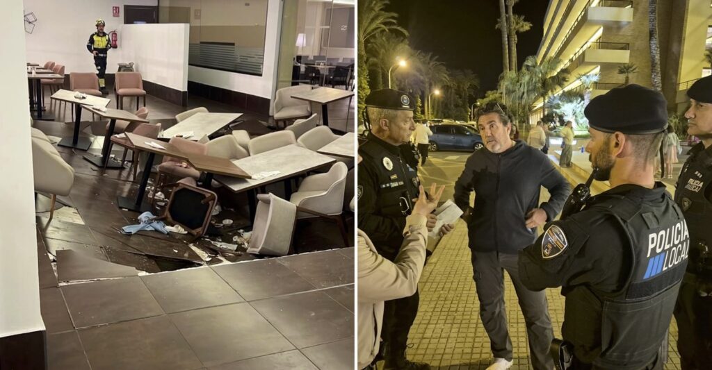 Heart-stopping horror: Floor collapses in Mallorca hotel « Euro Weekly News