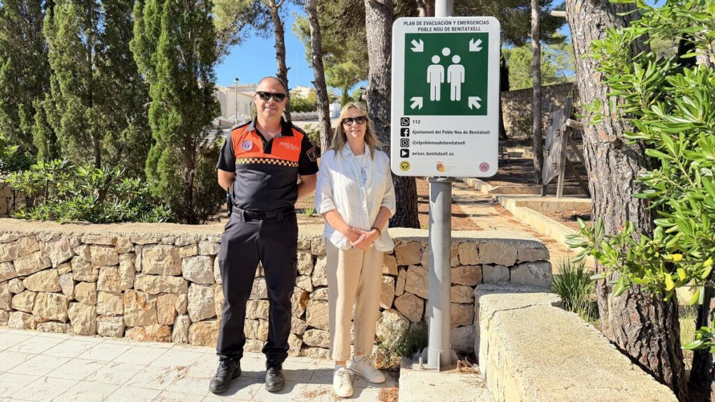 Benitatxell strengthens emergency preparedness with new meeting points ...